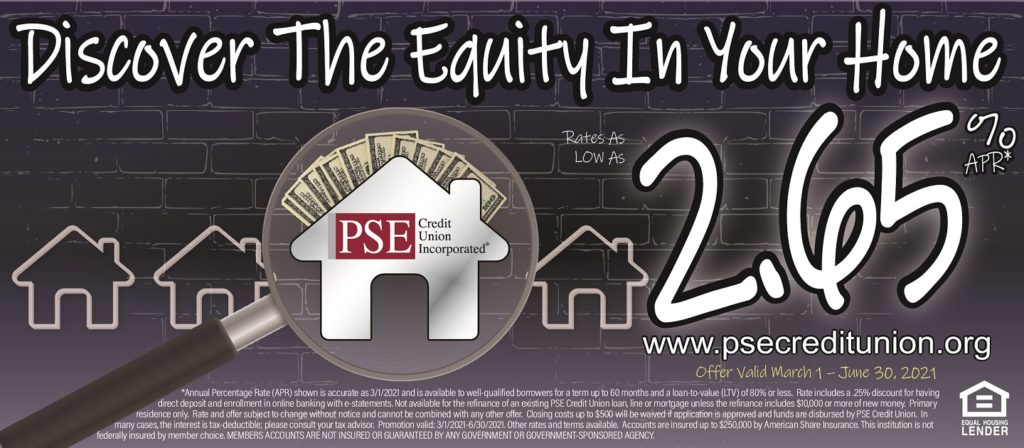 PSE CREDIT UNION - Discover The Equity In Your Home 2.65% APR* - Parma ...